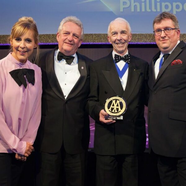 20th AA annual Hospitality Awards honours Philippe Rossiter with the ...
