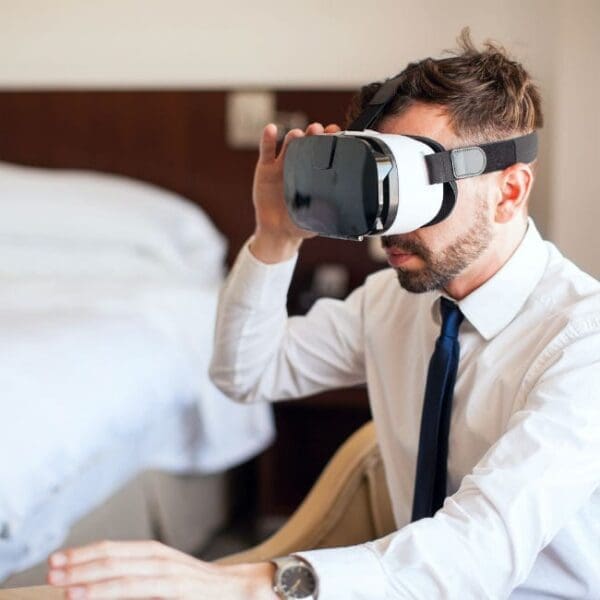 Three projected VR applications in hospitality tech