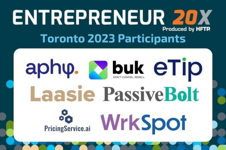 HFTP announces participating startups for entrepreneur 20X (E20X) at ...