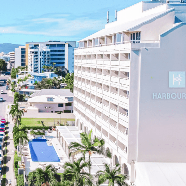 Pioneering Cairns waterfront hotel relaunches as Cairns Harbourside Hotel