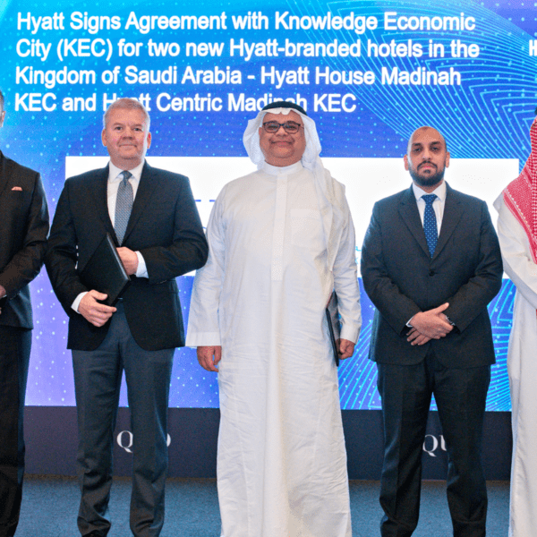 Hyatt signs agreement with knowledge economic city for two new hotels ...
