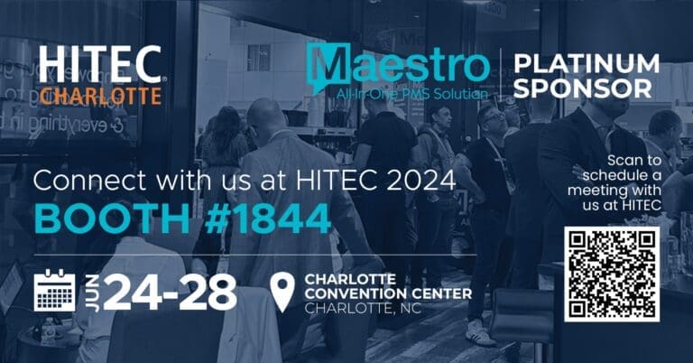 Maestro Cloud & On Premises All-In-One PMS Showcasing Game Changing ...