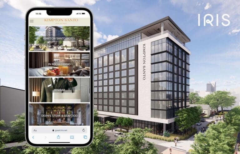 Kimpton Santo Hotel launches all-in-one digital experience with IRIS