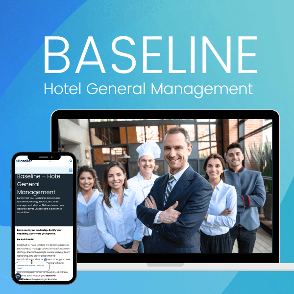 Certify Hotel Leadership Excellence with eHotelier